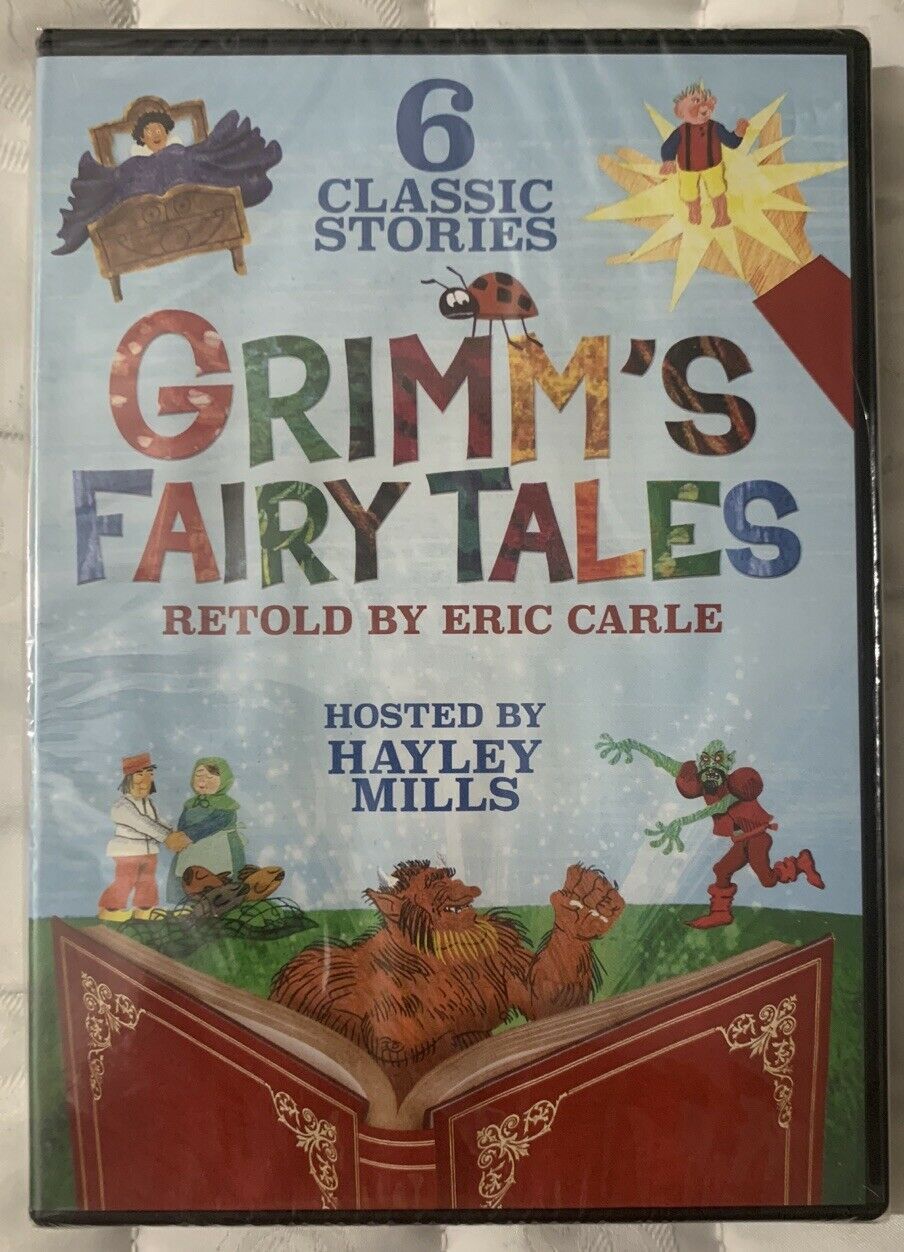 Grimm's Fairy Tales Retold by Eric Carle Animated DVD - 6 Classic ...