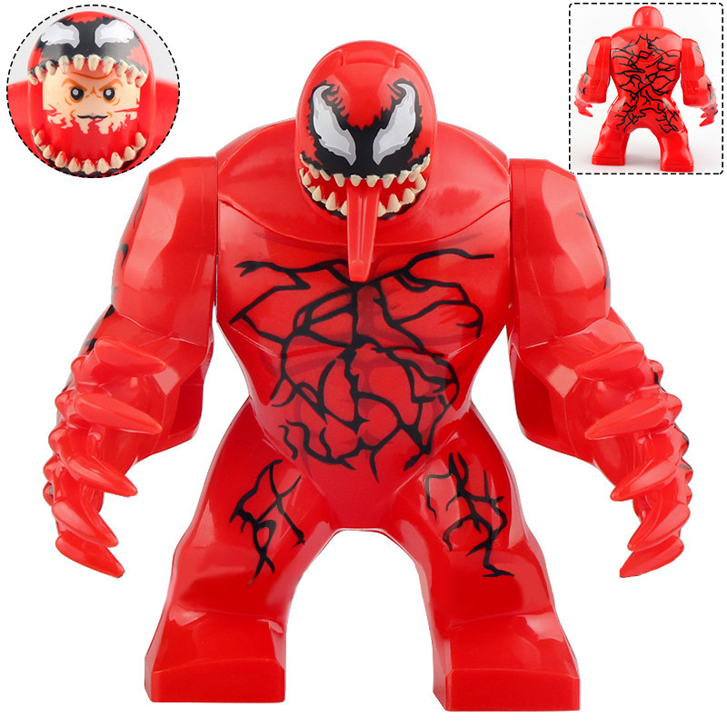 4pcs Big Size Venom Let There Be Carnage Anti-Venom Riot Symbiote ...