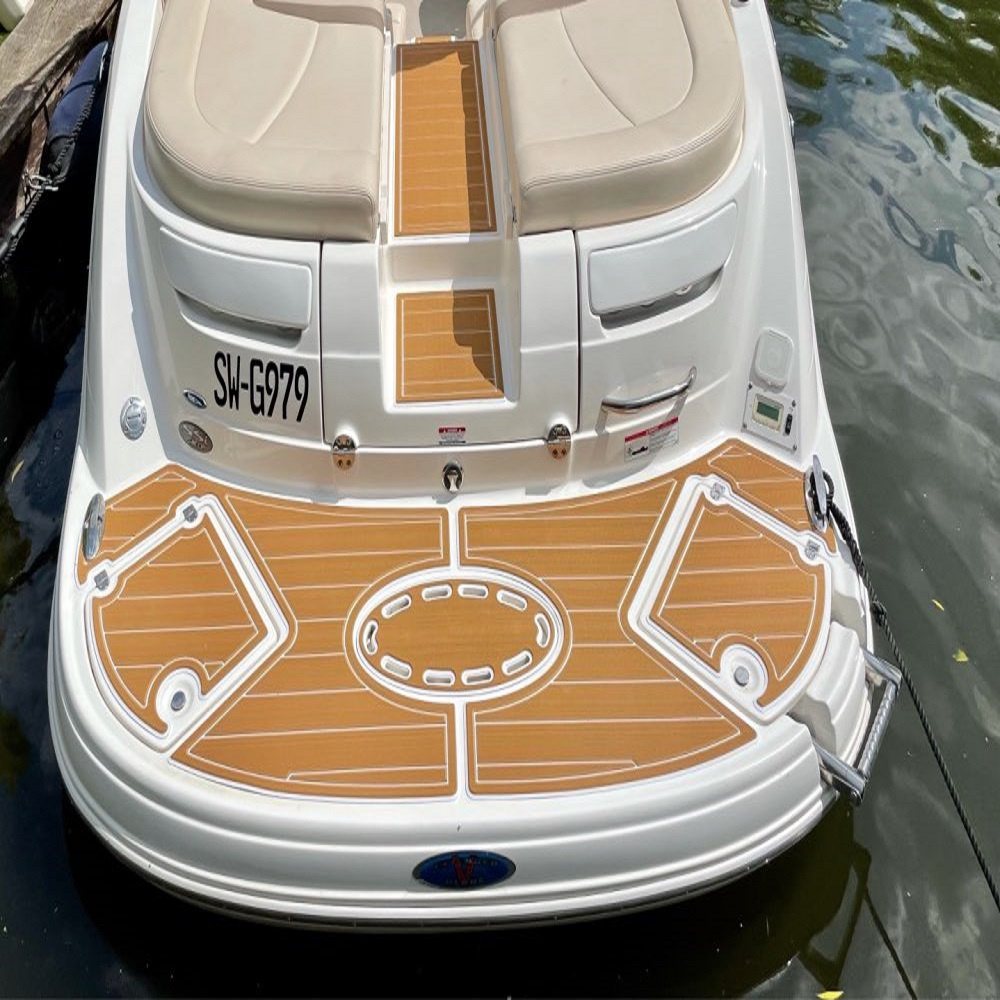 2008 Chaparral 236 SSI Swim Platform Pad Boat EVA Foam Teak Deck Floor ...