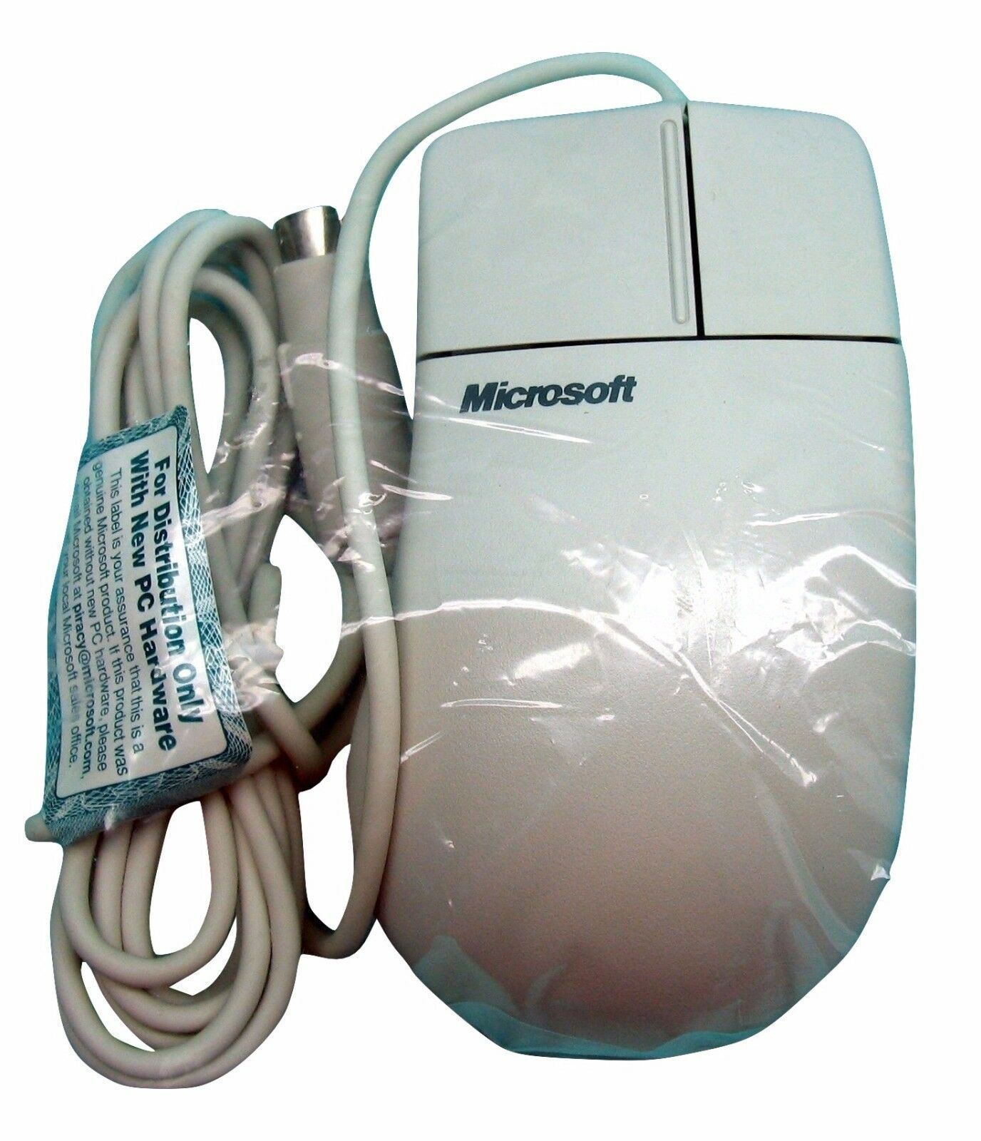 NEW Genuine MICROSOFT ERGONOMIC MOUSE PS2 PS/2 PORT COMPATIBLE 2.1a ...