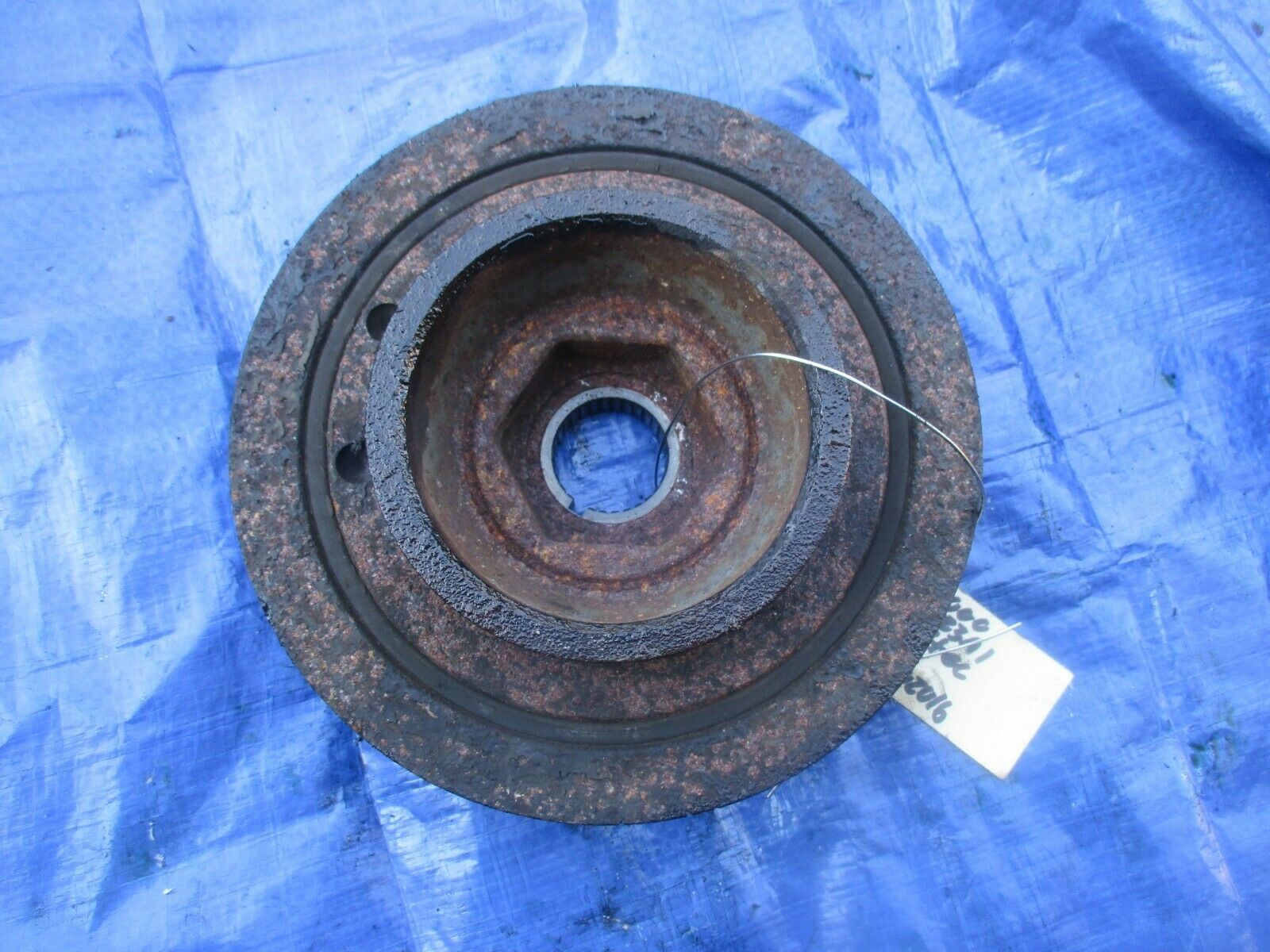 98-02 Honda Accord F23A1 OEM crankshaft pulley F23 OEM VTEC harmonic ...