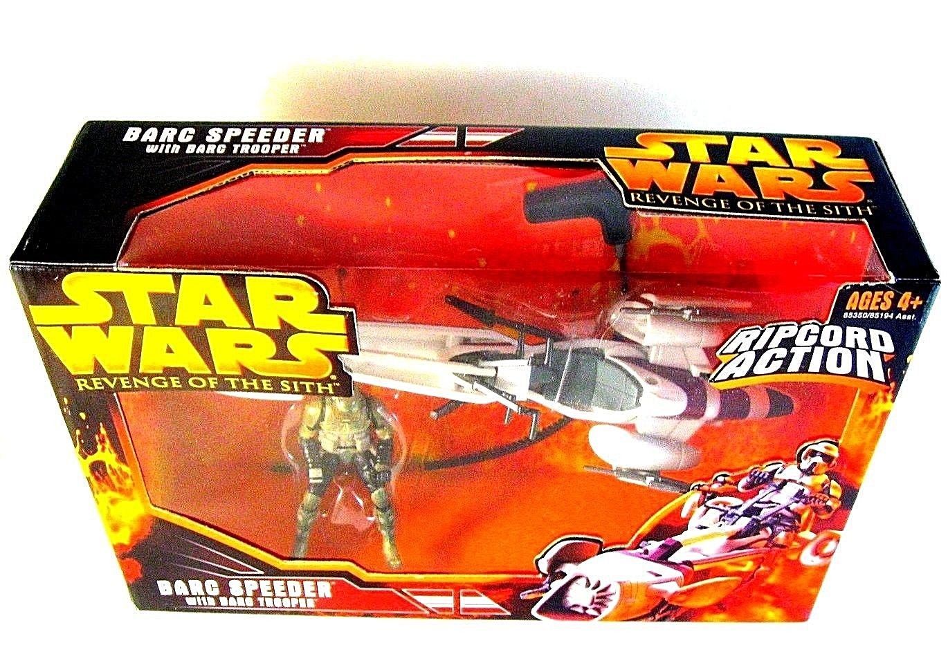 STAR WARS, REVENGE OF THE SITH VEHICLE BOXED BARC SPEEDER WITH BARC ...
