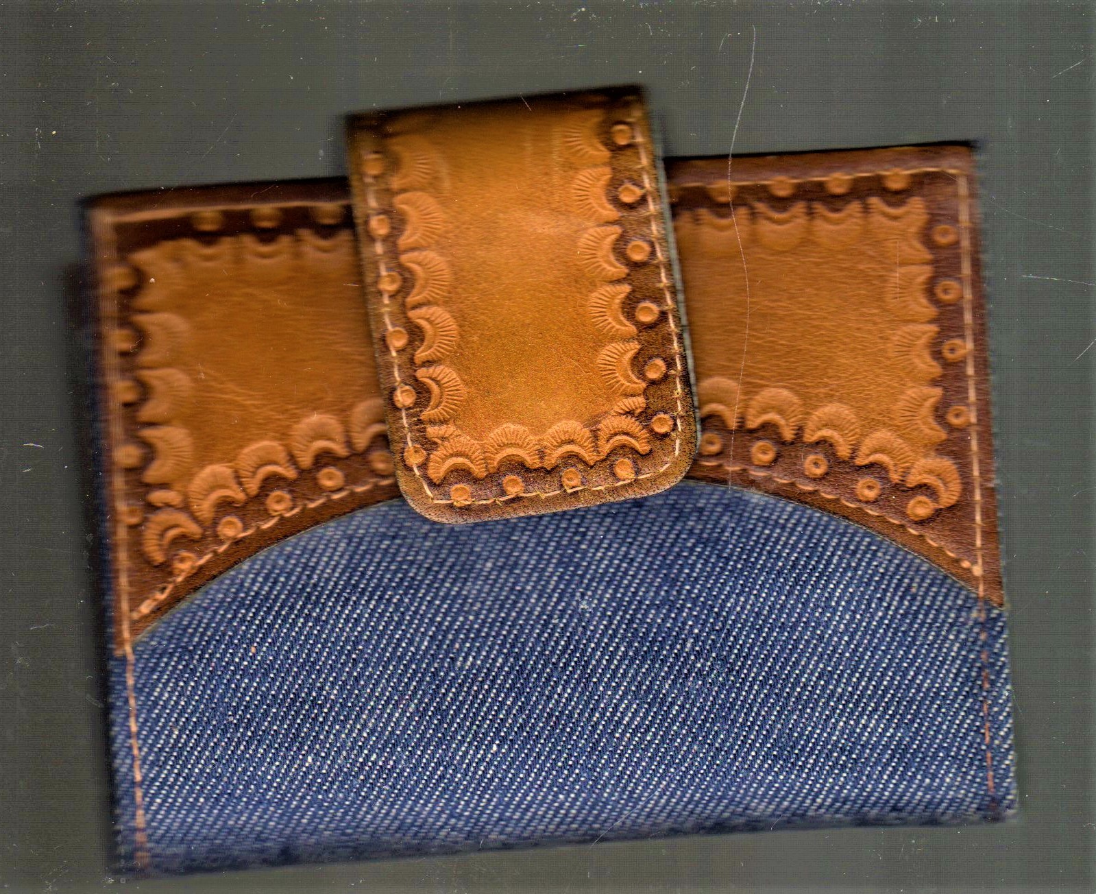 Woman's Denim Wallet - Women