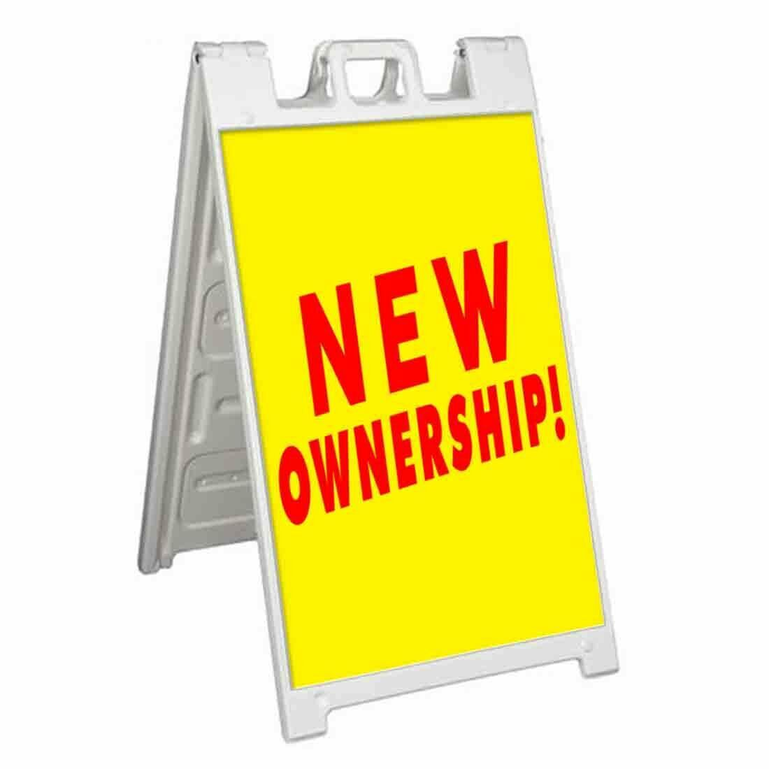 NEW OWNERSHIP! Signicade 24x36 Aframe Sidewalk Sign Banner Decal NEW ...