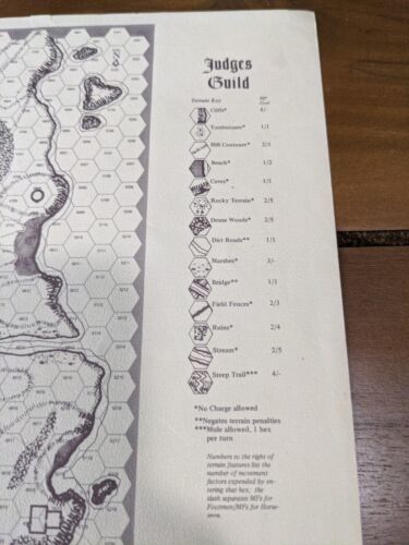 Judges Guild Dnd Tegel Manor Double Sided Map and similar items