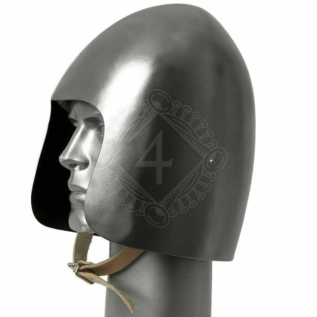 Medieval Simple Open Faced Bascinet Helmet and similar items