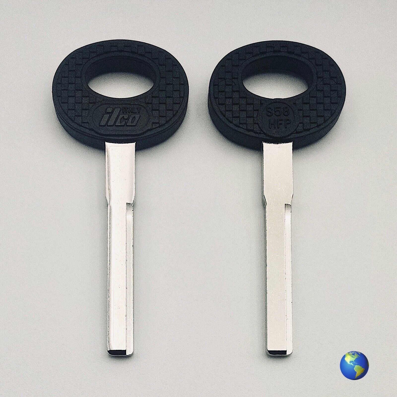 S58HFP Mechanical Key Blanks for Various Models by Mercedes-Benz (1 Key ...