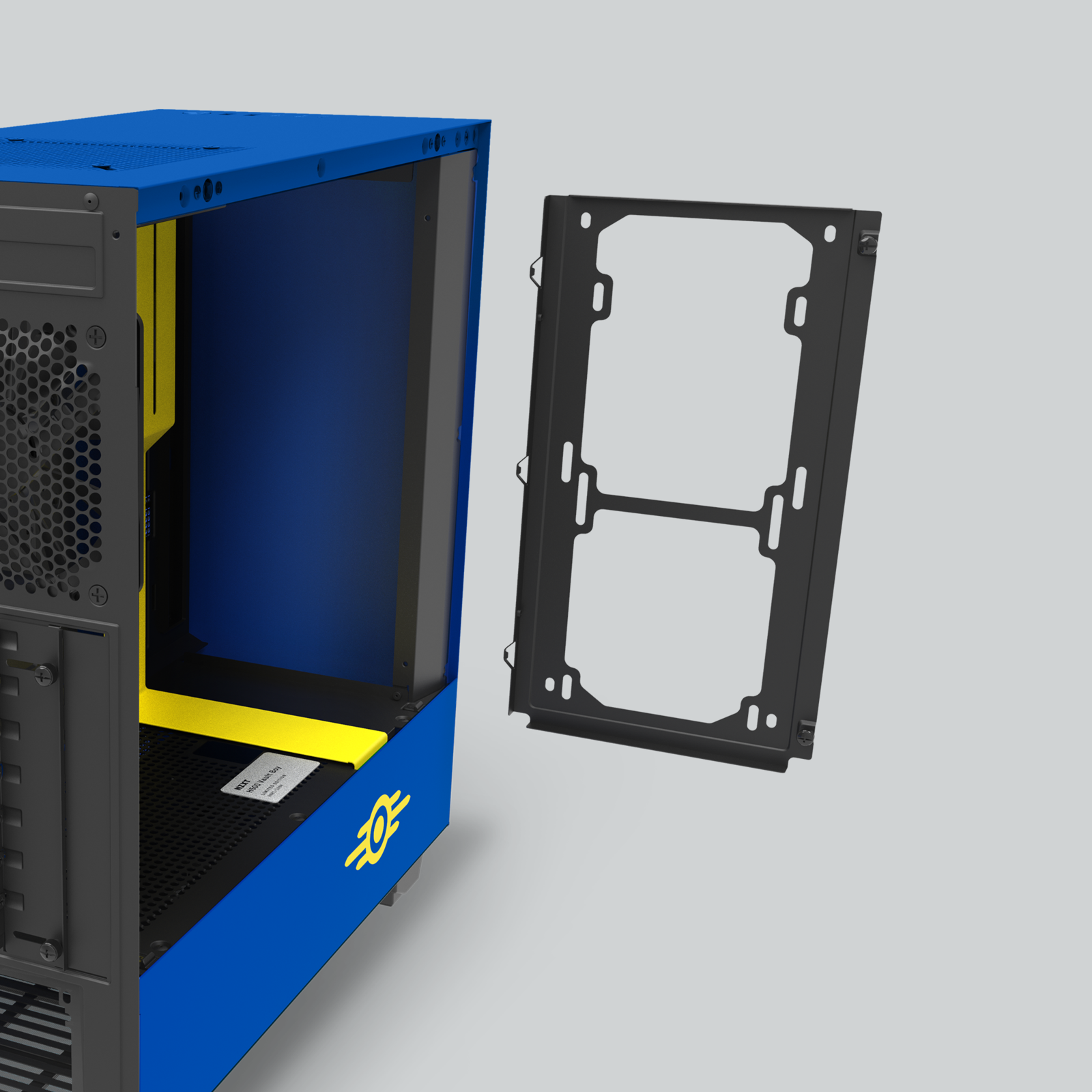 NZXT H500 Fallout Vault-Tec Limited Edition Vault Boy ATX PC Gaming ...