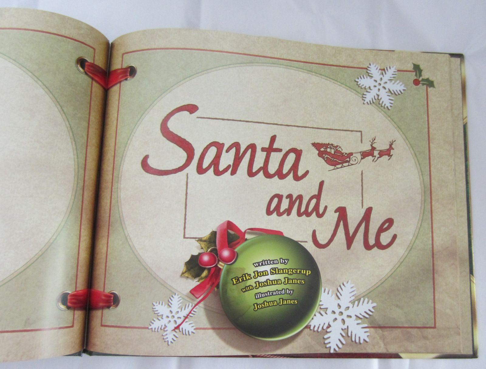 Santa and Me Mrs. Claus Erik Jon Slangerup Christmas Book - Books