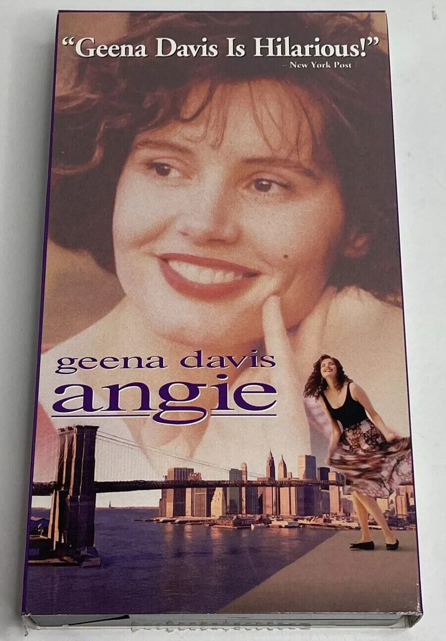 Vintage Angie (VHS, 1994) Geena Davis James Gandolfini Aida Turturro ...