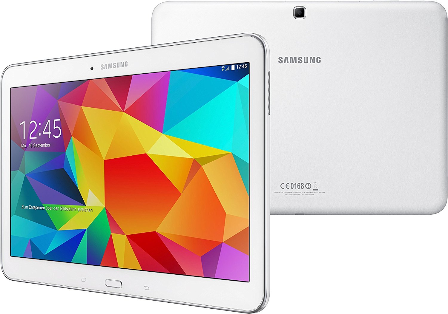 Samsung galaxy tab 4 10.1 white 1.5gb 16gb 10.1" screen wifi android ...