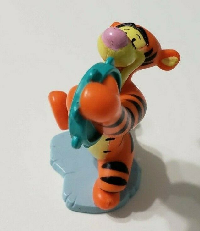 DISNEY Tigger Playing the Tambourine 3" PVC Figurine Cake Topper Winnie ...