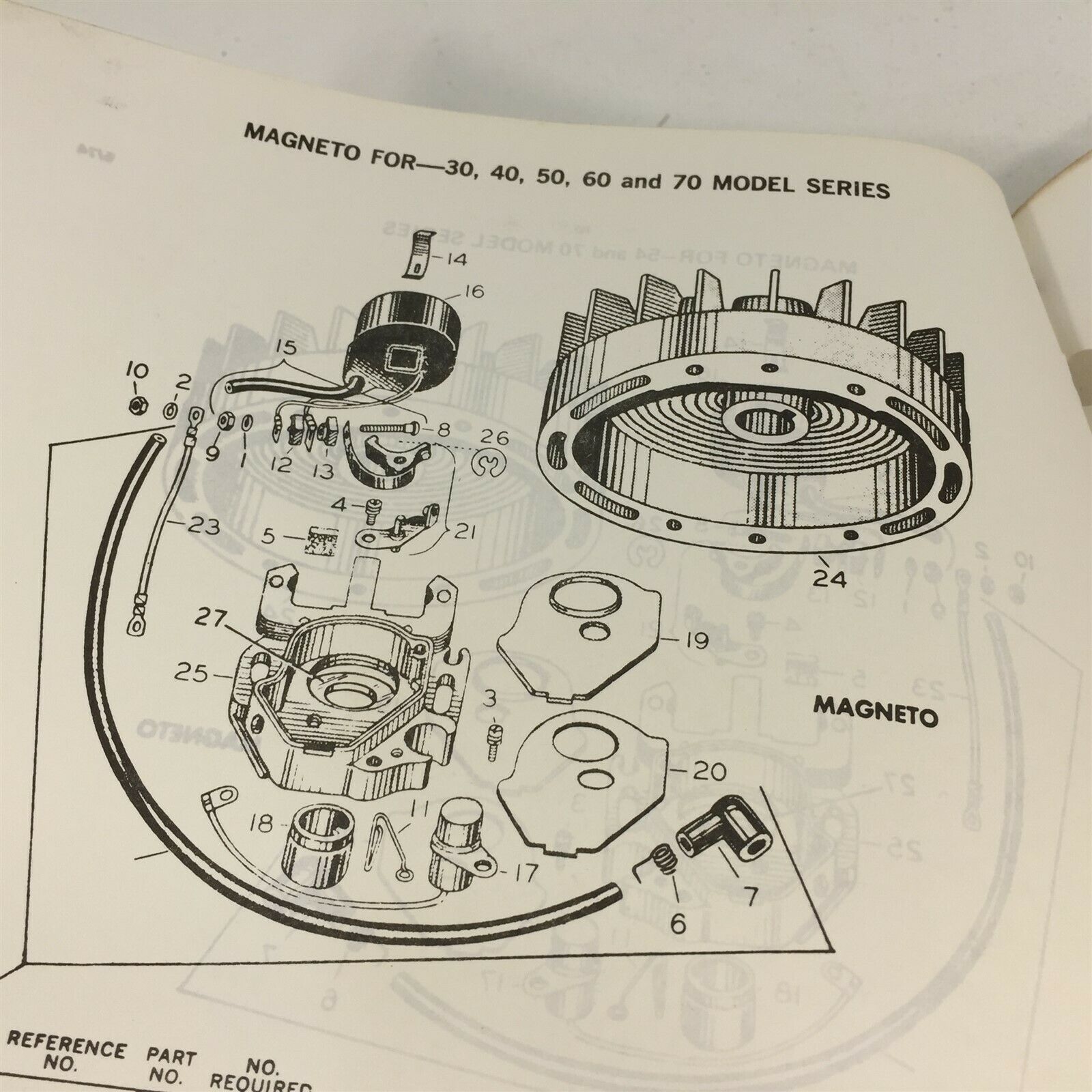 Poulan Model 30 40 50 60 70 80 360 400 Series Magneto Illustrated Parts ...