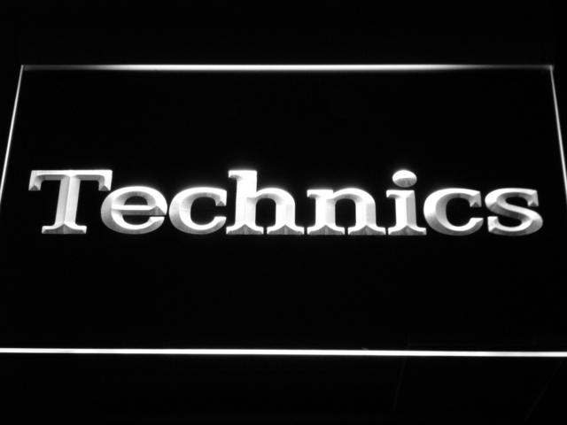 Technics Turntables DJ Music Club Bar 3D LED Neon Light Sign decor on ...