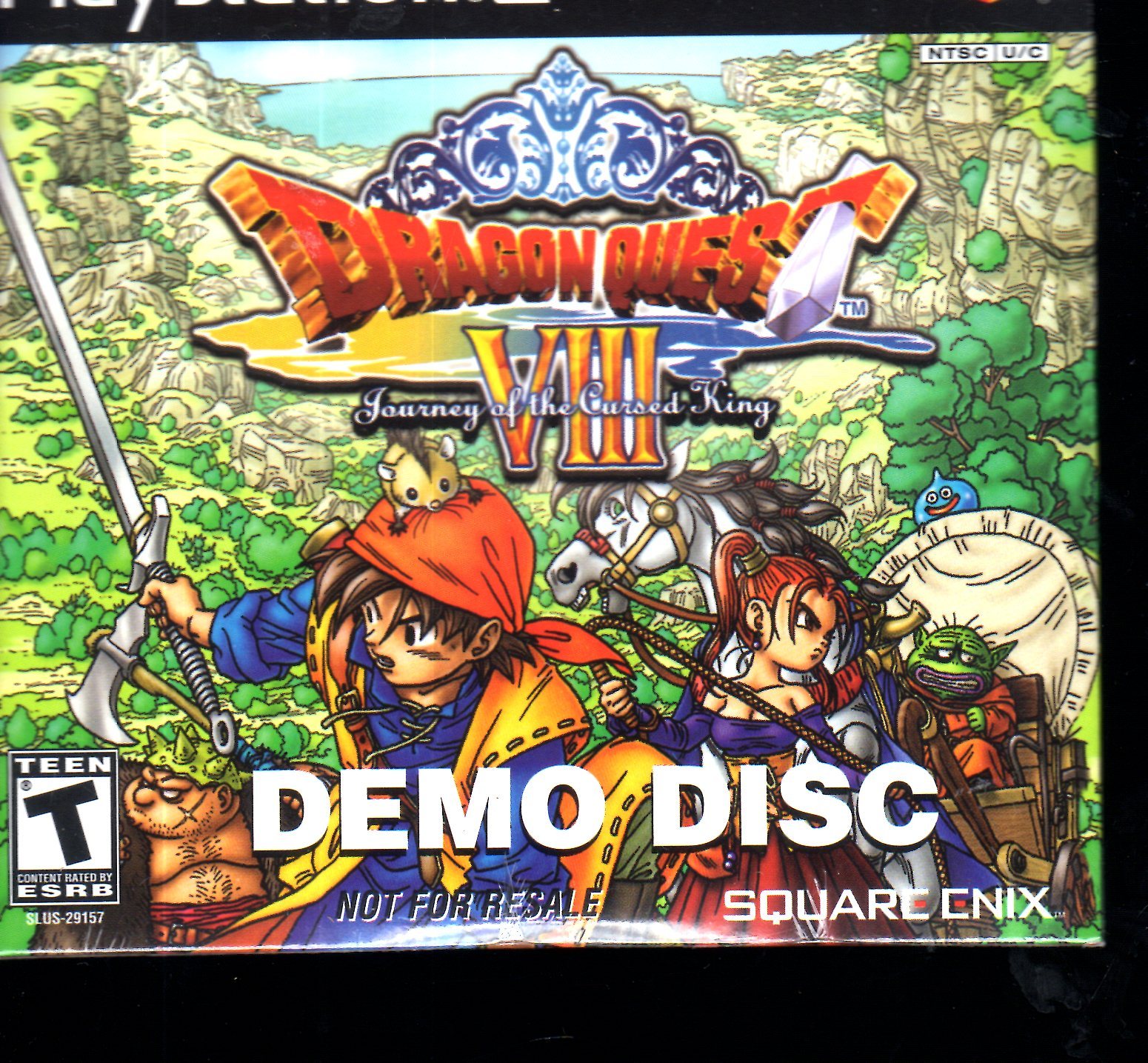 Playstation 2 - Dragon Quest VIII demo disc - Brand New - Video Games