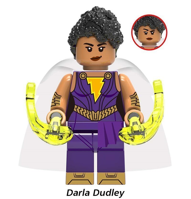 Darla Dufley (Speed Shazam) DC Shazam Family Minifigures Toy Gift New ...