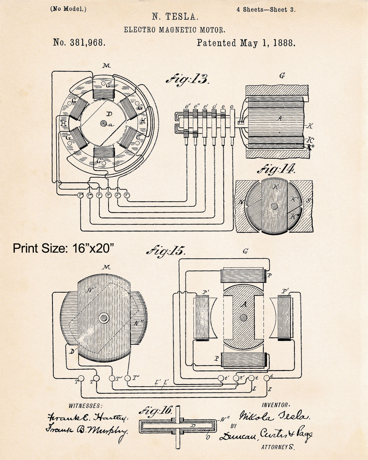 Tesla Technology Patent Rotating Magnetic and similar items Tesla Technology Patent Rotating Magnetic and similar items