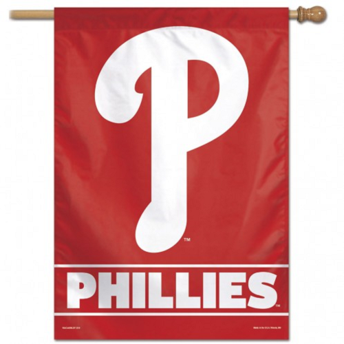 Wincraft Philadelphia Phillies Vertical Outdoor House Flag, 28" x 40 ...