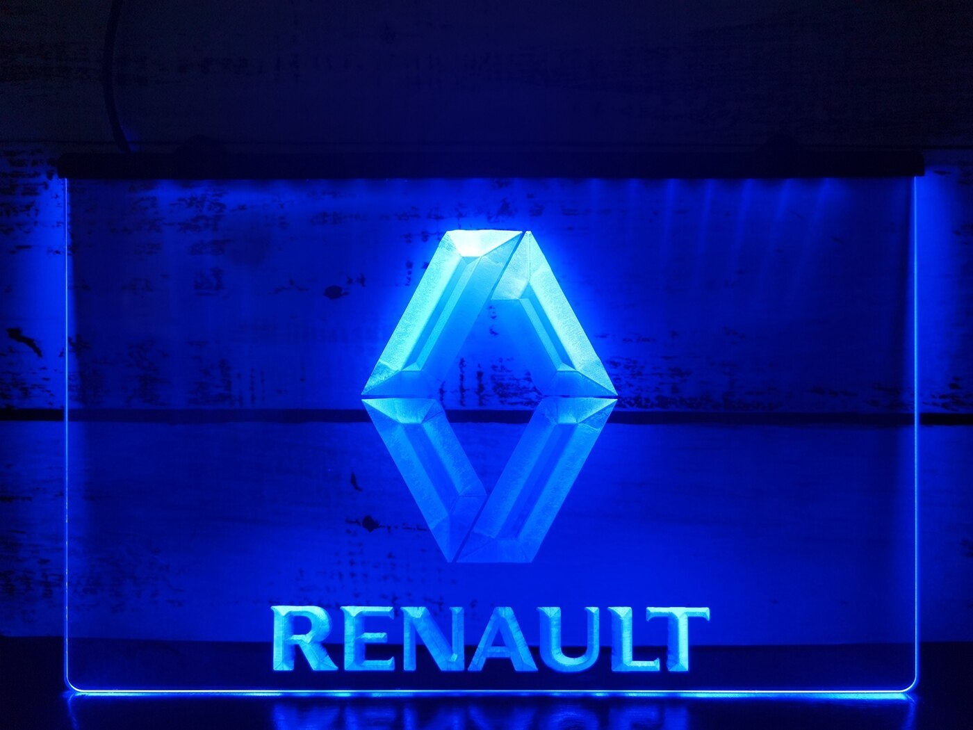 Renault Led Neon Sign Hang Signs Wall Home Decor Room, Garage Glowing ...