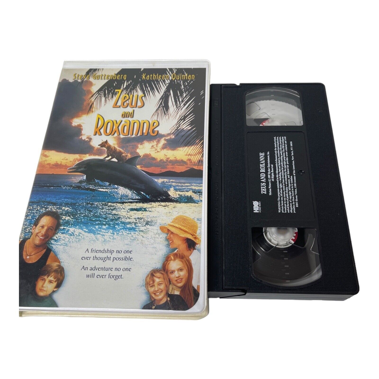 Zeus and Roxanne VHS 1997 Clamshell Steve Guttenberg, Kathleen Quinlan ...