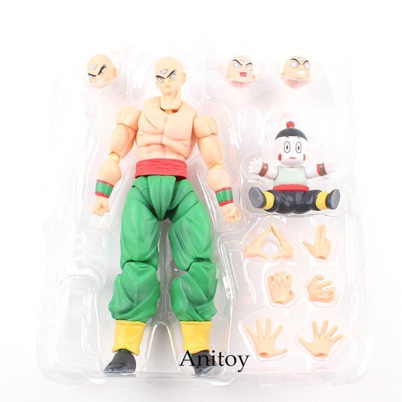 SHF S.H.Figuarts Tien Shinhan with Chiaotzu Dragon Ball Z PVC Action ...