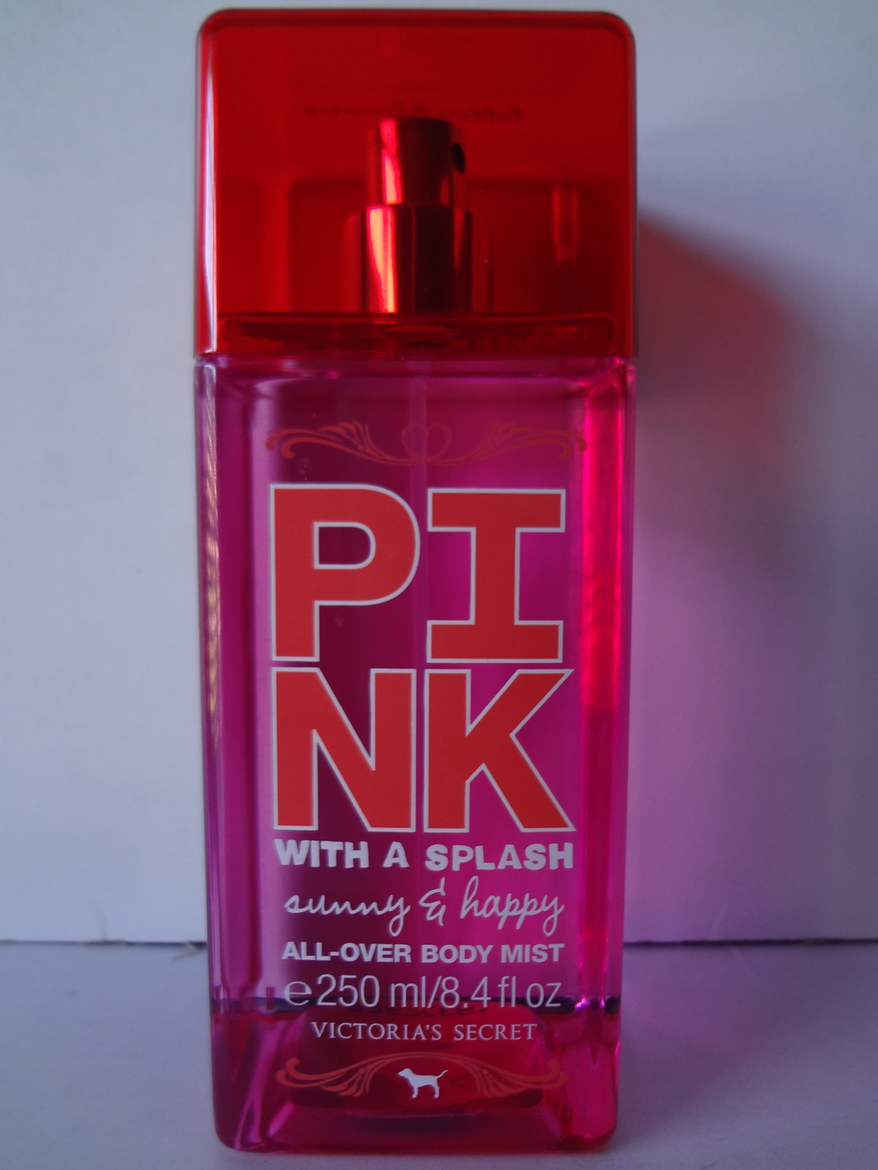 Victoria Secret Pink With A Splash Sunny And Happy Allover Body Mist 8 4