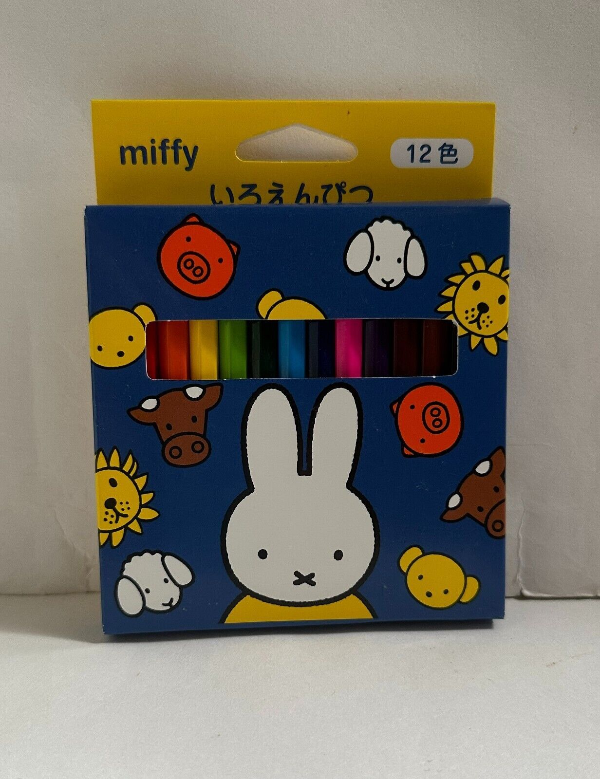 New Miffy x Kutsuwa Co JAPAN Mini Colored Pencils (12 colors ...