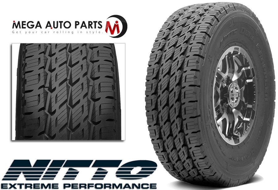 1 Nitto Dura Grappler P245/65R17 105S Highway Terrain Tires - Tires