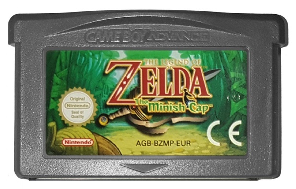 Legend of Zelda The Minish Cap Cartridge Card for Game Boy Advance GBA ...