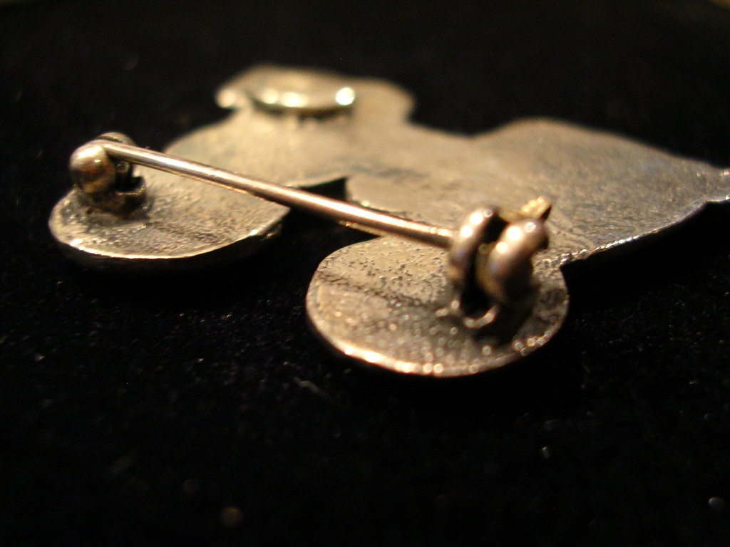 Nativity Sterling Silver Brooch Joseph Mary Jesus - Brooches & Pins