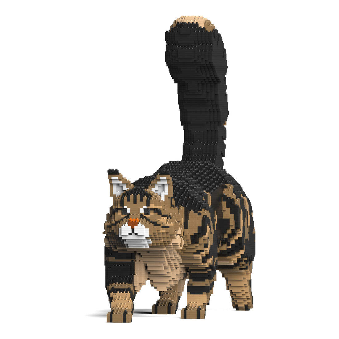 Maine Coon Cat Sculptures (JEKCA Lego Brick) DIY Kit - Building Toy ...