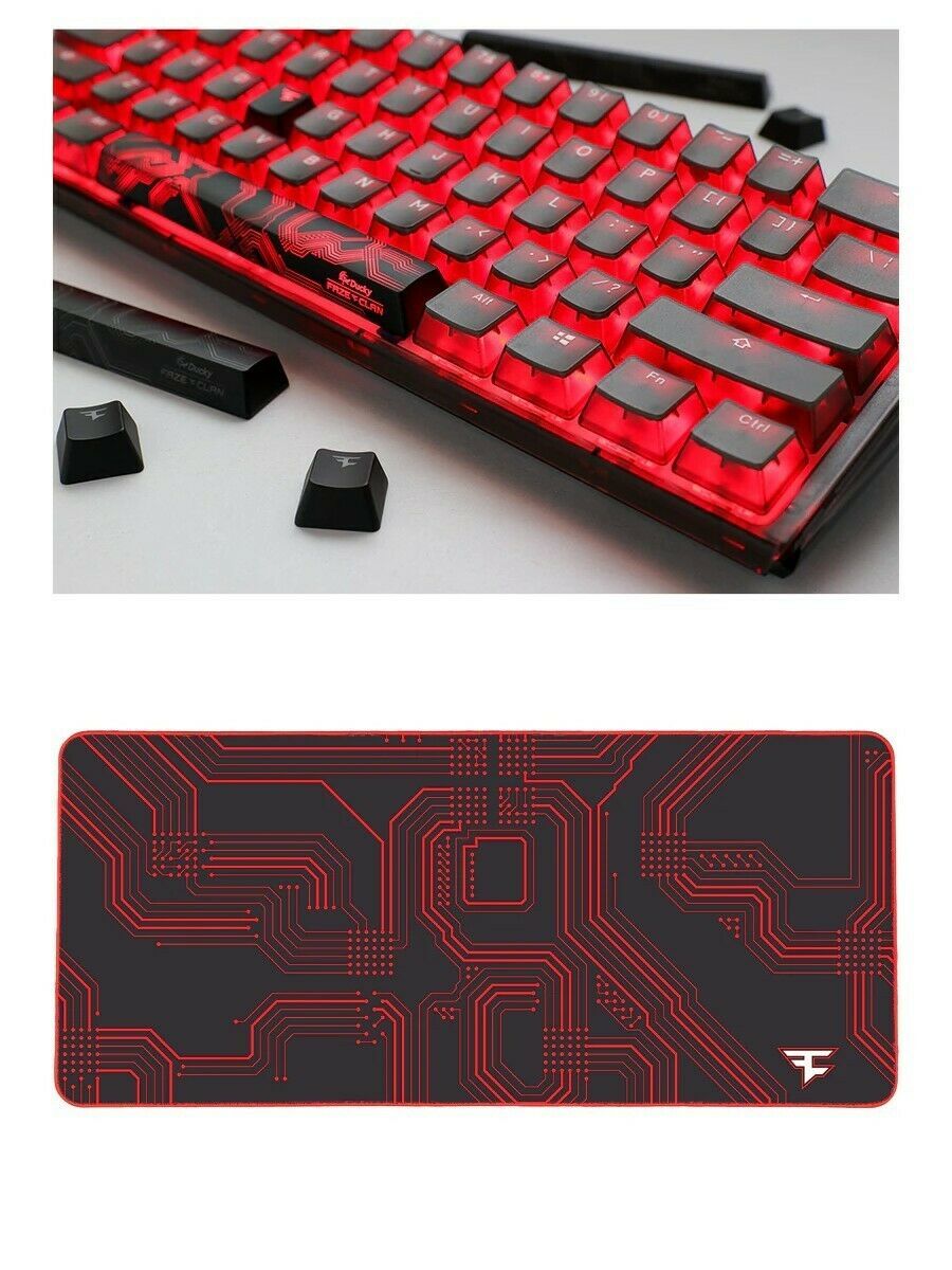 Faze Clan X Ducky One 1 3 Mini Limited Edition Keyboard & Mousepad ...