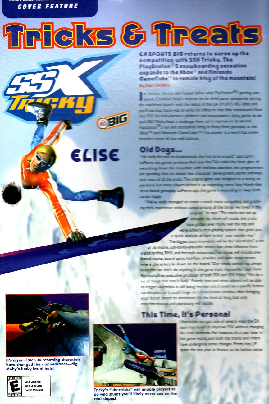 GamePro SSX Tricky - Elise Riggs from the hit EA SPORTS video game SSX ...