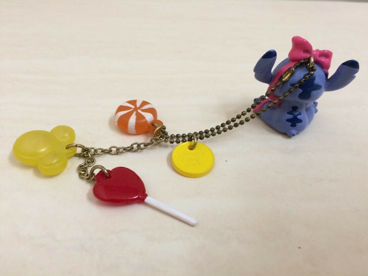 Disney Lilo Stitch Sweet Candy Keychain. Very pretty, Rare - Keychains