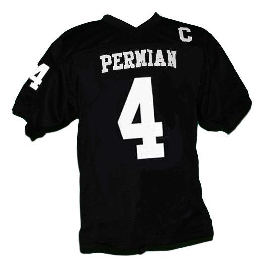Brian Chavez Friday Night Lights Permian Men Football Jersey Black Any ...