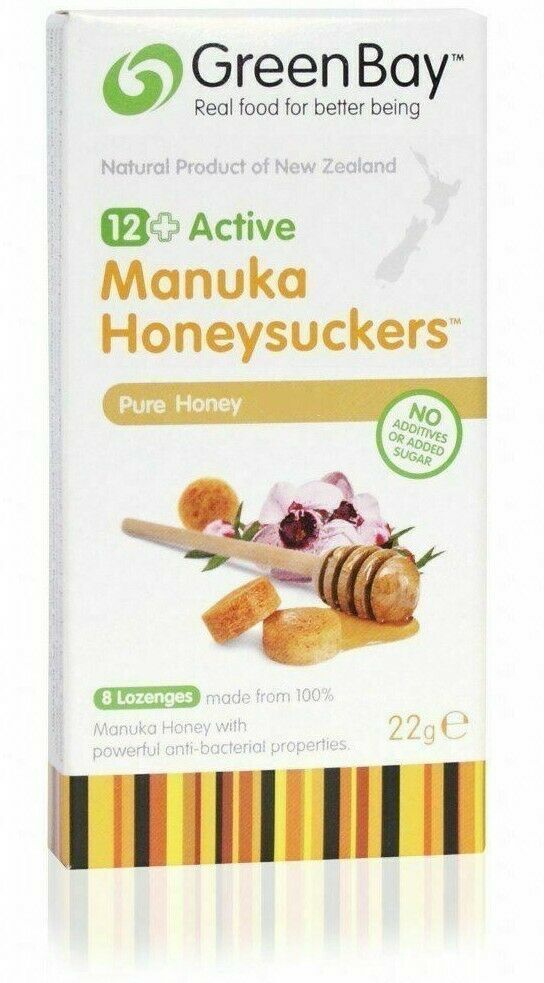 Pure Manuka Honey Lozenges Extra Strength 8 Lozenges - Herbal Remedies ...
