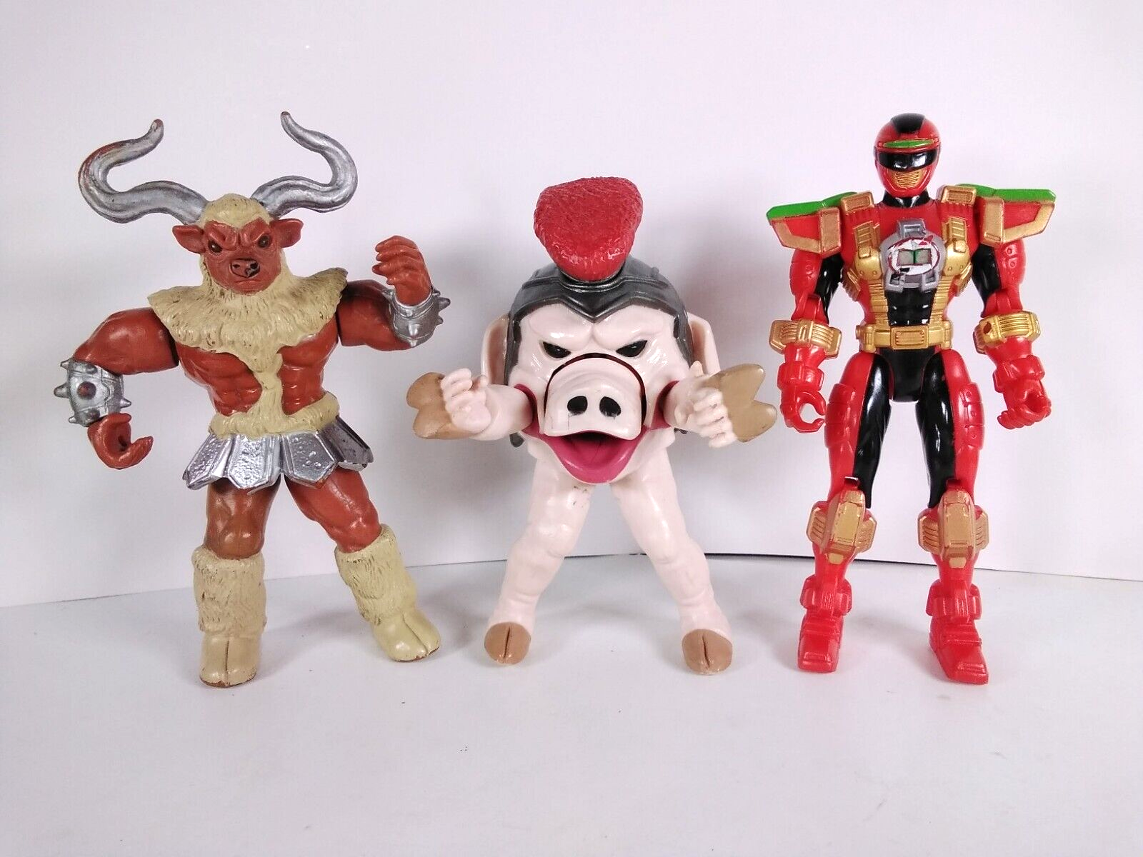Power Rangers Bandai Figures: Evil Space Aliens Minotaur, Pudgy Pig ...