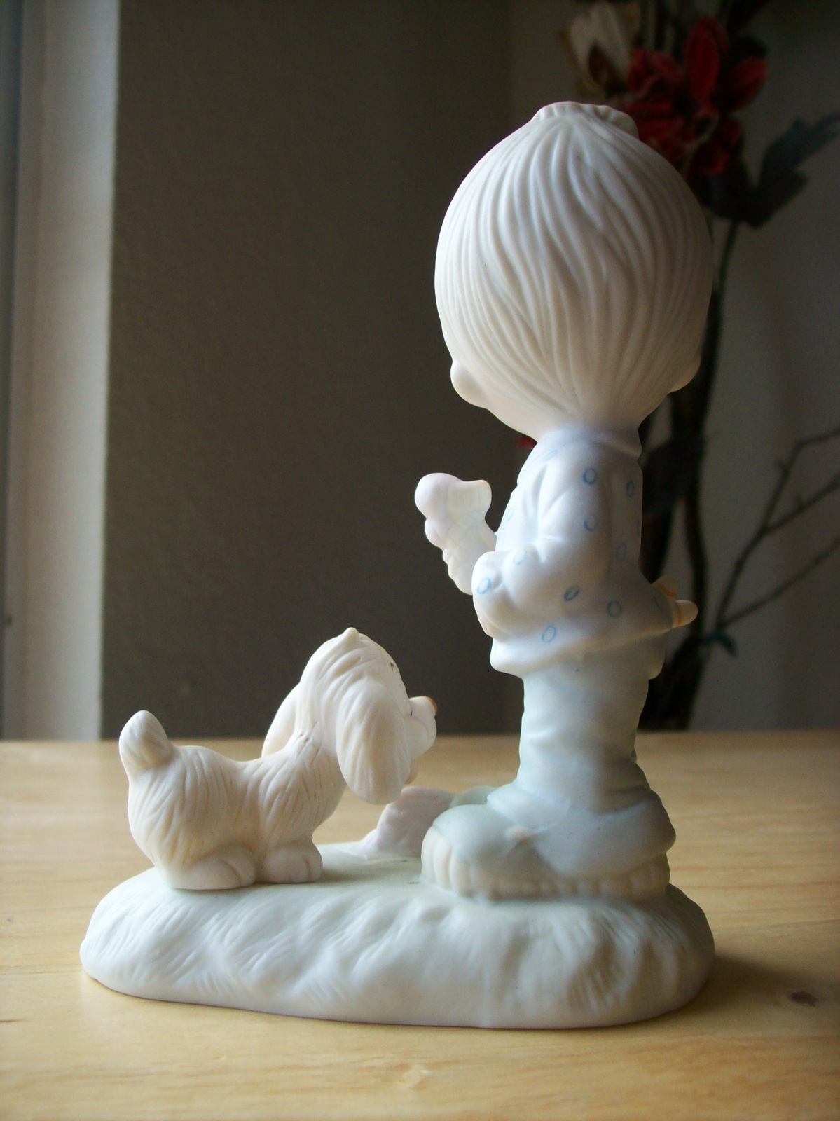 1978 Precious Moments “Praise The Lord Anyhow” Figurine Signed by Sam ...