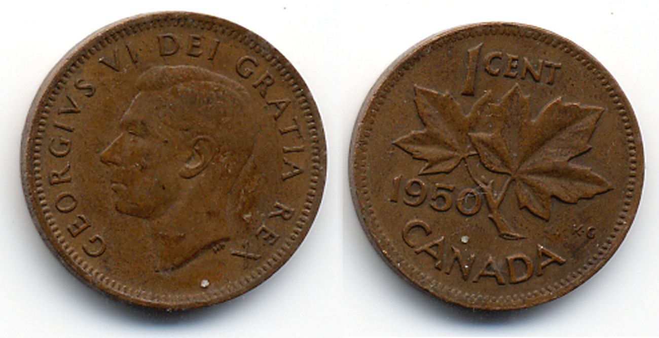 M47 1950 Canadian Penny 1 Cent King And 50 Similar Items M47 1950 Canadian Penny 1 Cent King And 50 Similar Items