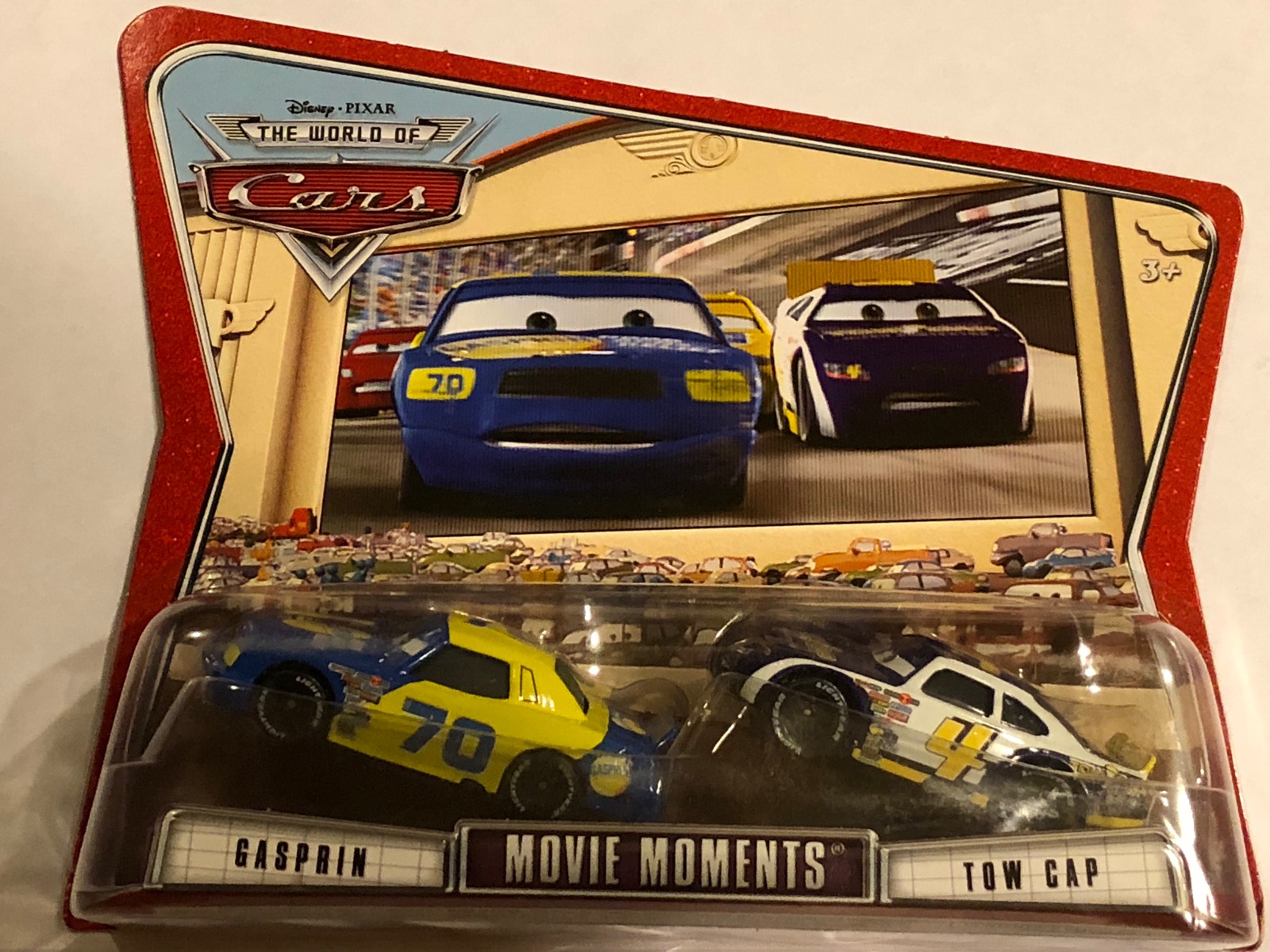 Disney Pixar Cars 2-pack Gasprin & Tow Cap - Other