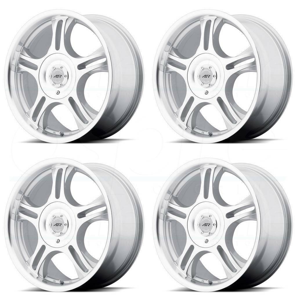 17x7.5 American Racing AR95T 6x5/6x127/6x135 25 Machine Wheels Rims Set ...