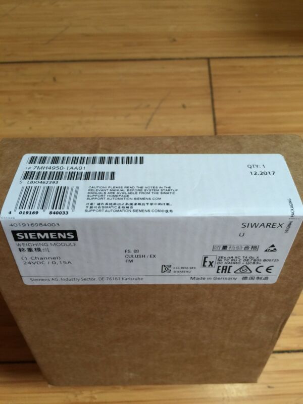 SIEMENS 7MH4950-1AA01 7MH4 950-1AA01 NEW SEALED1 PCS - Business ...