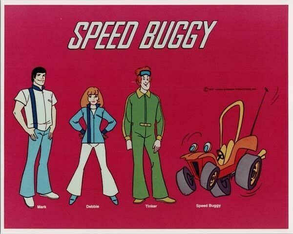 Speed Buggy 1973 animated TV Mark Debbie Tinker & Speedy vintage 8x10 ...