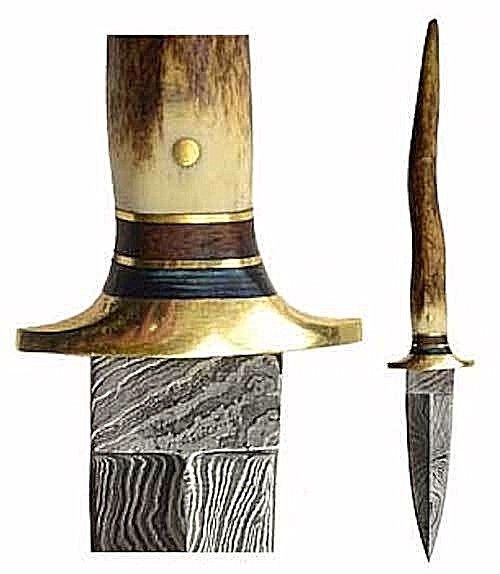 Bone Handle Athame Dagger Wicca Pagan Ritual Ceremonial Magick Knife ...