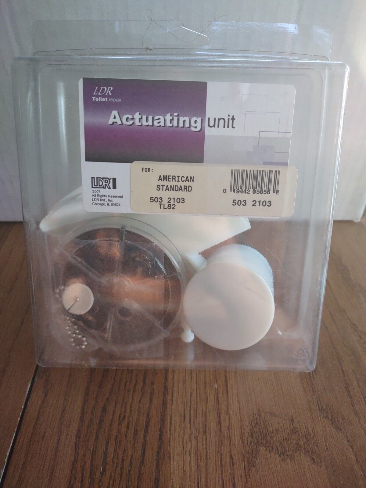 LDR FLUSH VALVE ACTUATING UNIT, AMERICAN STANDARD TOILET REPAIR, #503 ...