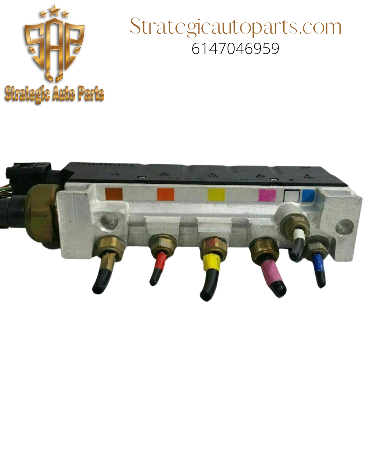 2004-2009 JAGUAR XJ8 XJR SUPER V8 AIR RIDE SUSPENSION VALVE BLOCK ...