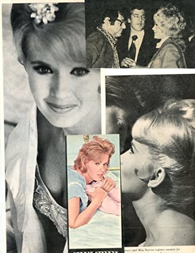 Connie Stevens Original Clipping Magazine Photo Lot N6048 Comics