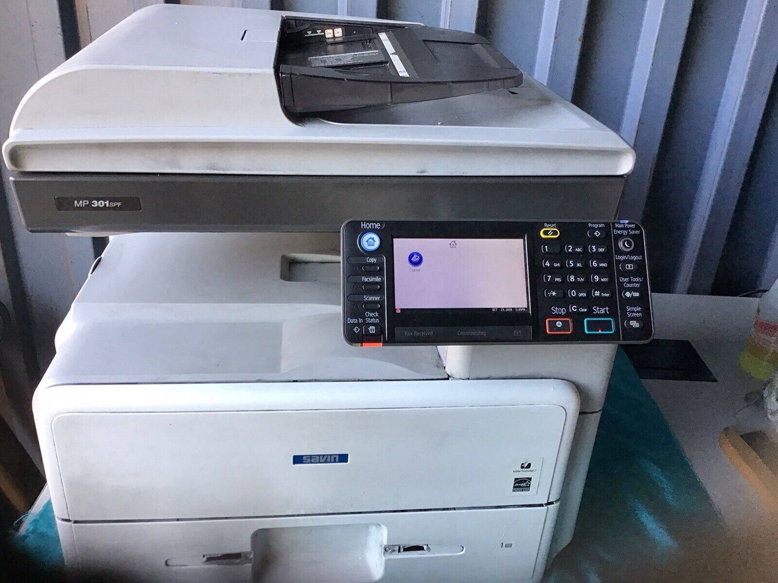 Richo Savin MP 301SPF Copier/Scanner/Facsimile/ Printer - Copiers
