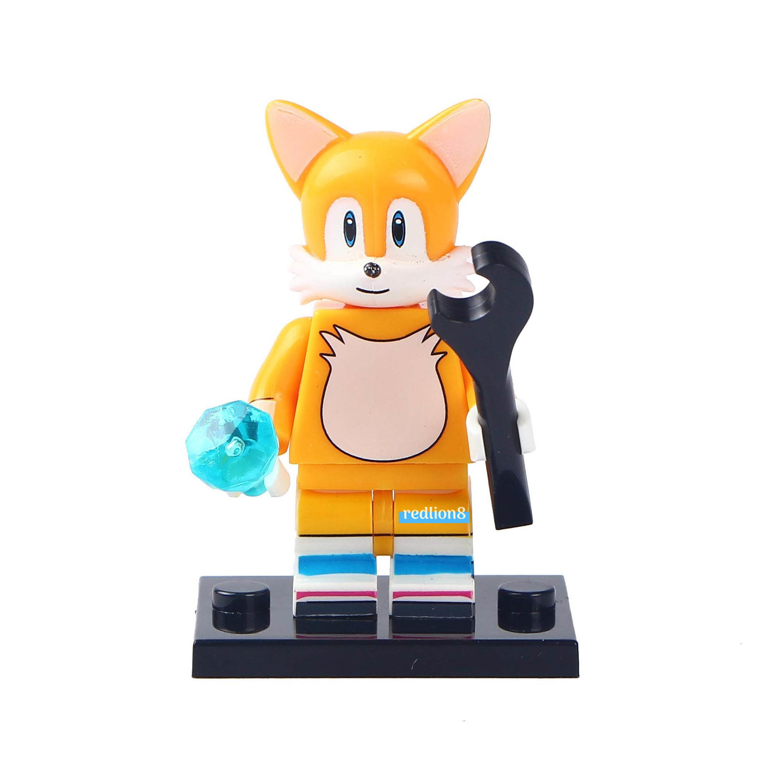 Tails the Fox Sonic the Hedgehog Lego Compatible Minifigure Bricks ...