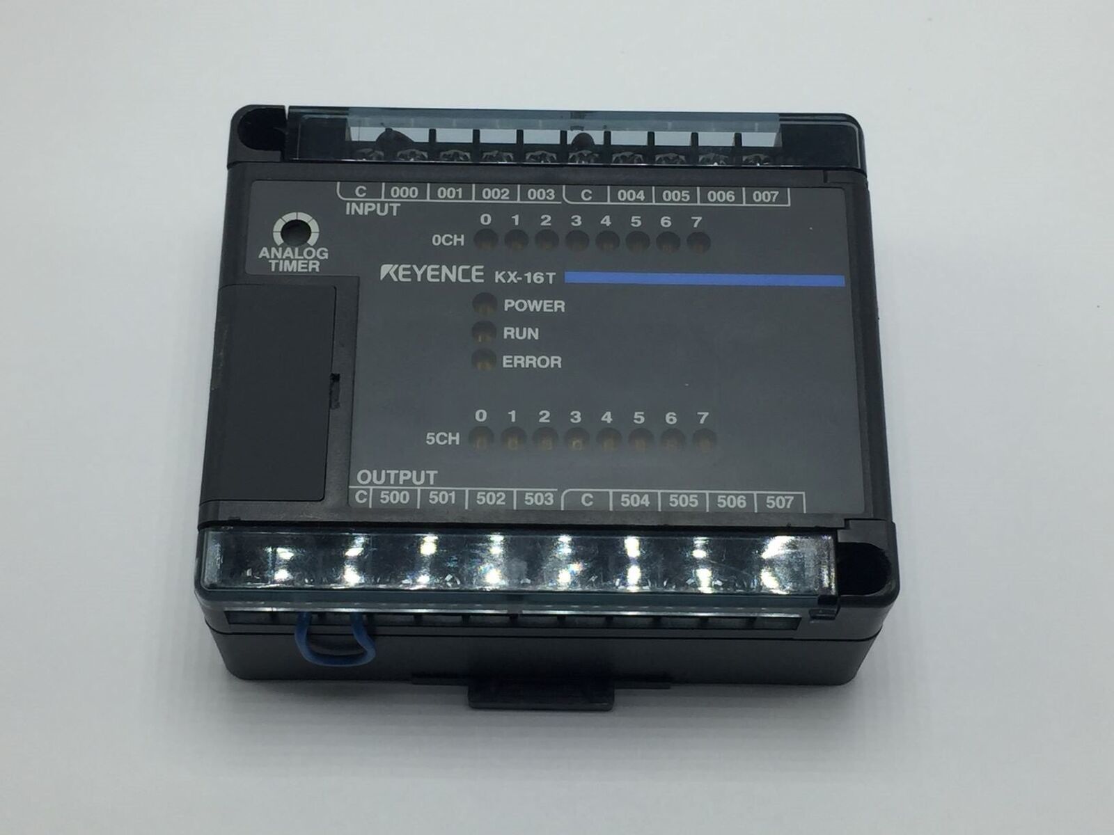 KEYENCE KX-16T PLC MINI 24VDC ANALOG TIMER MODULE (TESTED) - Timer Modules